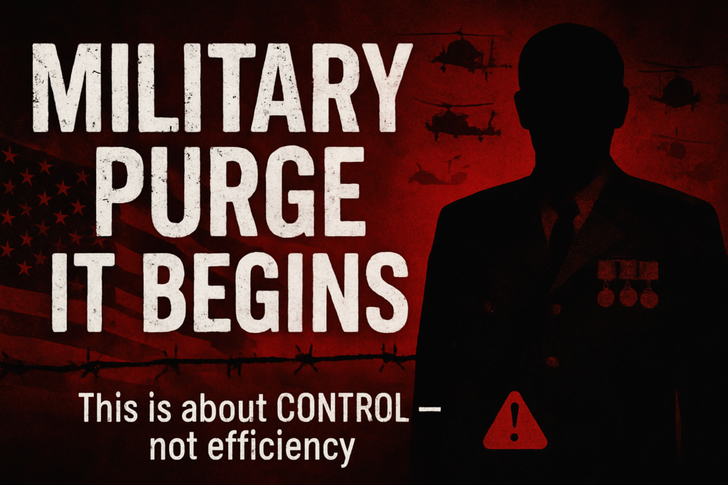 First They Cut the Generals: The Quiet March Toward Authoritarianism ...